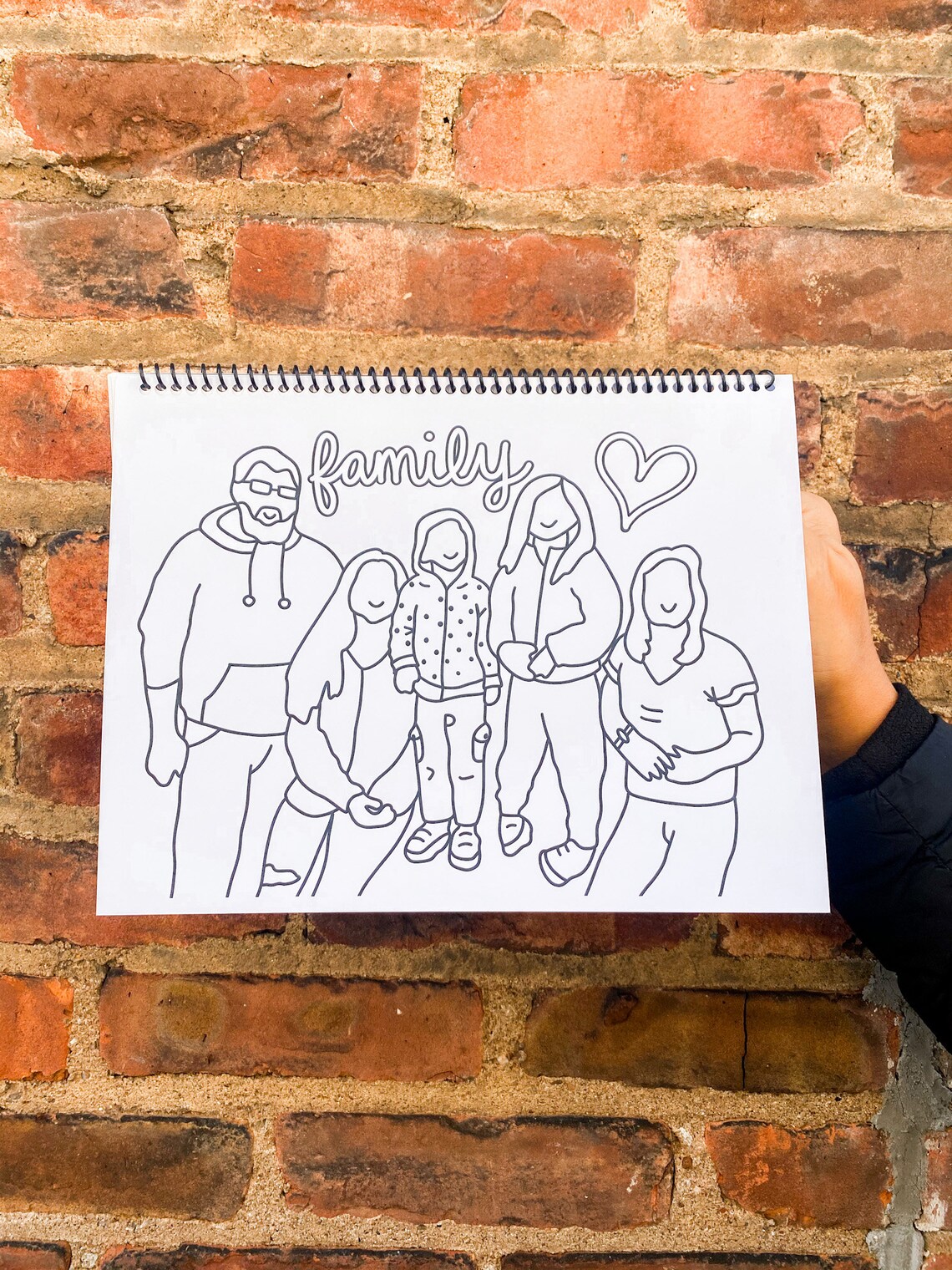 Custom Coloring Books Adult Coloring Children Coloring | Etsy