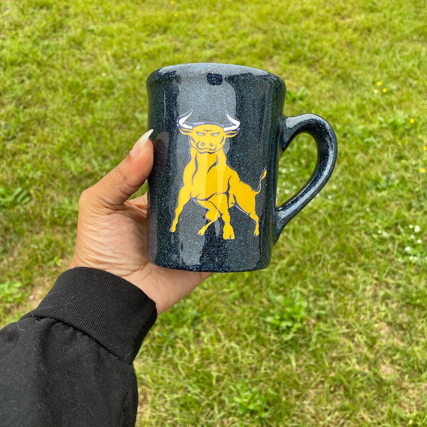 JCSU Golden Bulls 12 Ounce Coffee Cup - Etsy
