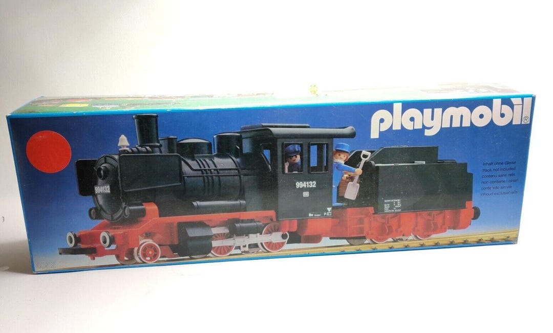Playmobil Steam Locomotive 4052 Tender Engine Train G Scale LGB Tested ...