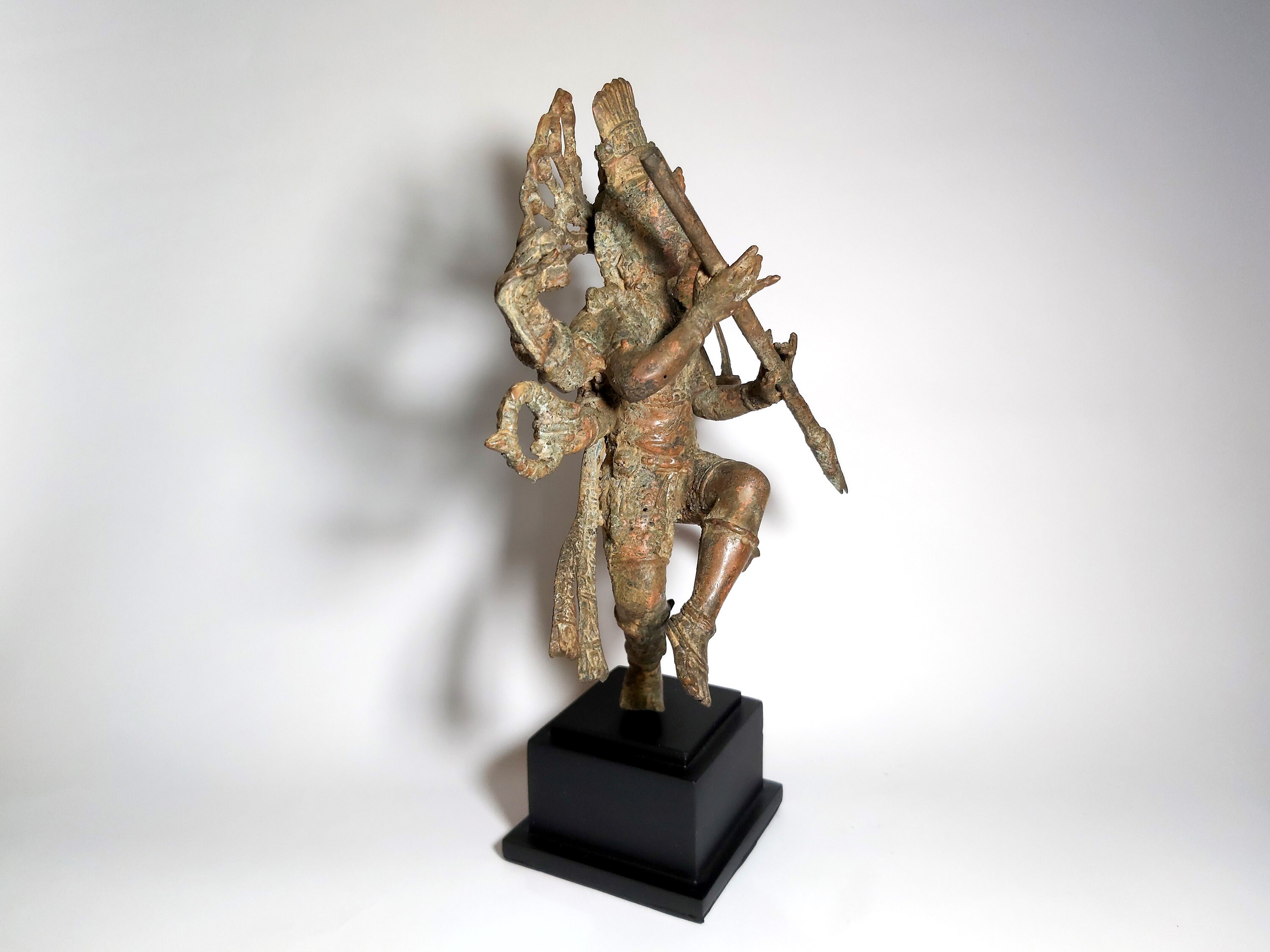Antique Shiva Statue, Six Arm Shiva Statue, Lord Shiva Statue, Dancing ...