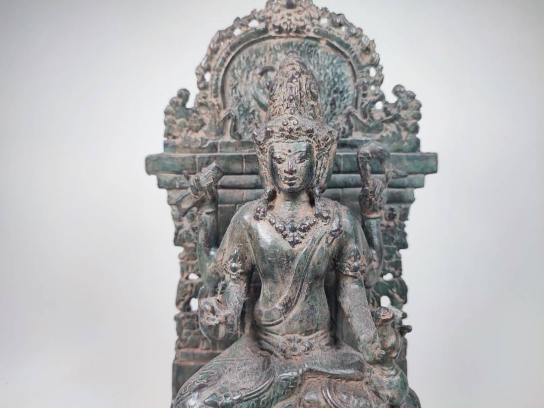 Bronze Tri Murti God Rare Tri Murti Statue Brahma God - Etsy