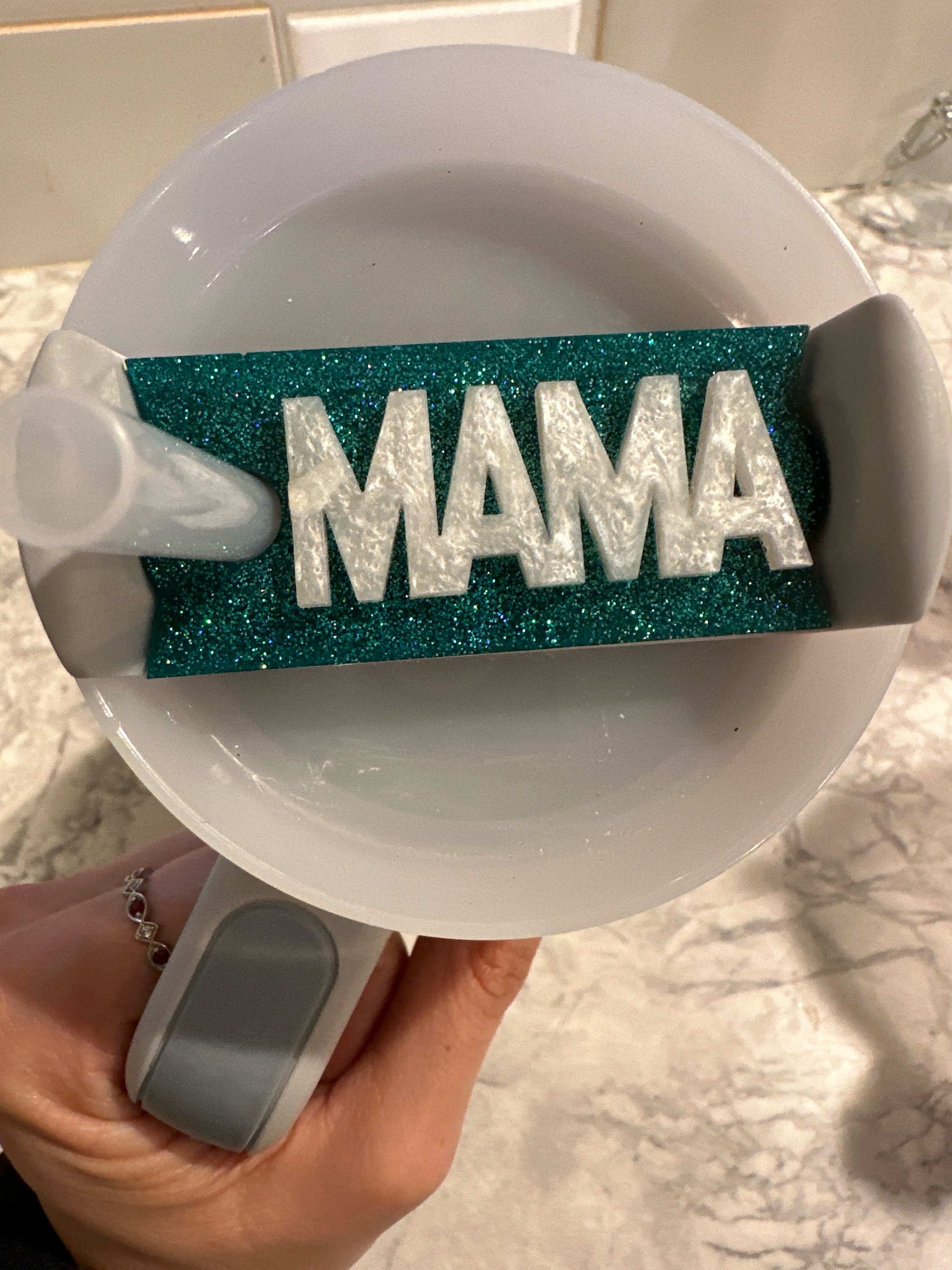MAMA Stanley Cup Topper custom Colors Available - Etsy