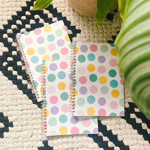 Polka Dot Planner - Etsy