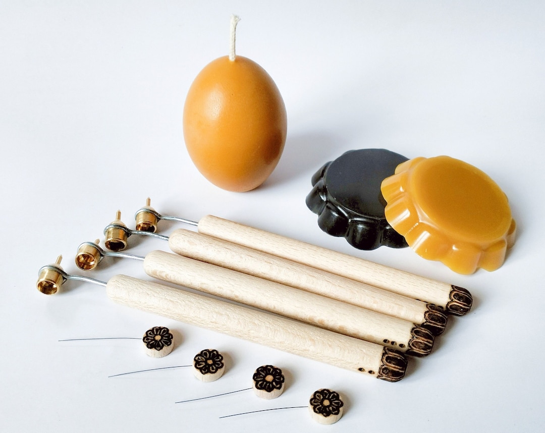 Pysanky Kit, Kistky Set, Beeswax and Candle for Pysanky Writing ...