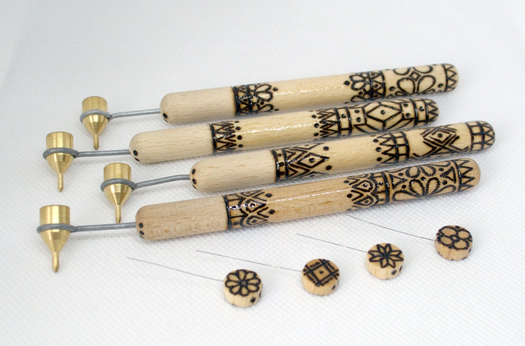 Set of 4 Kistkas, Kistky Set, Pysanky Wax Resist Tools, Easter Egg ...