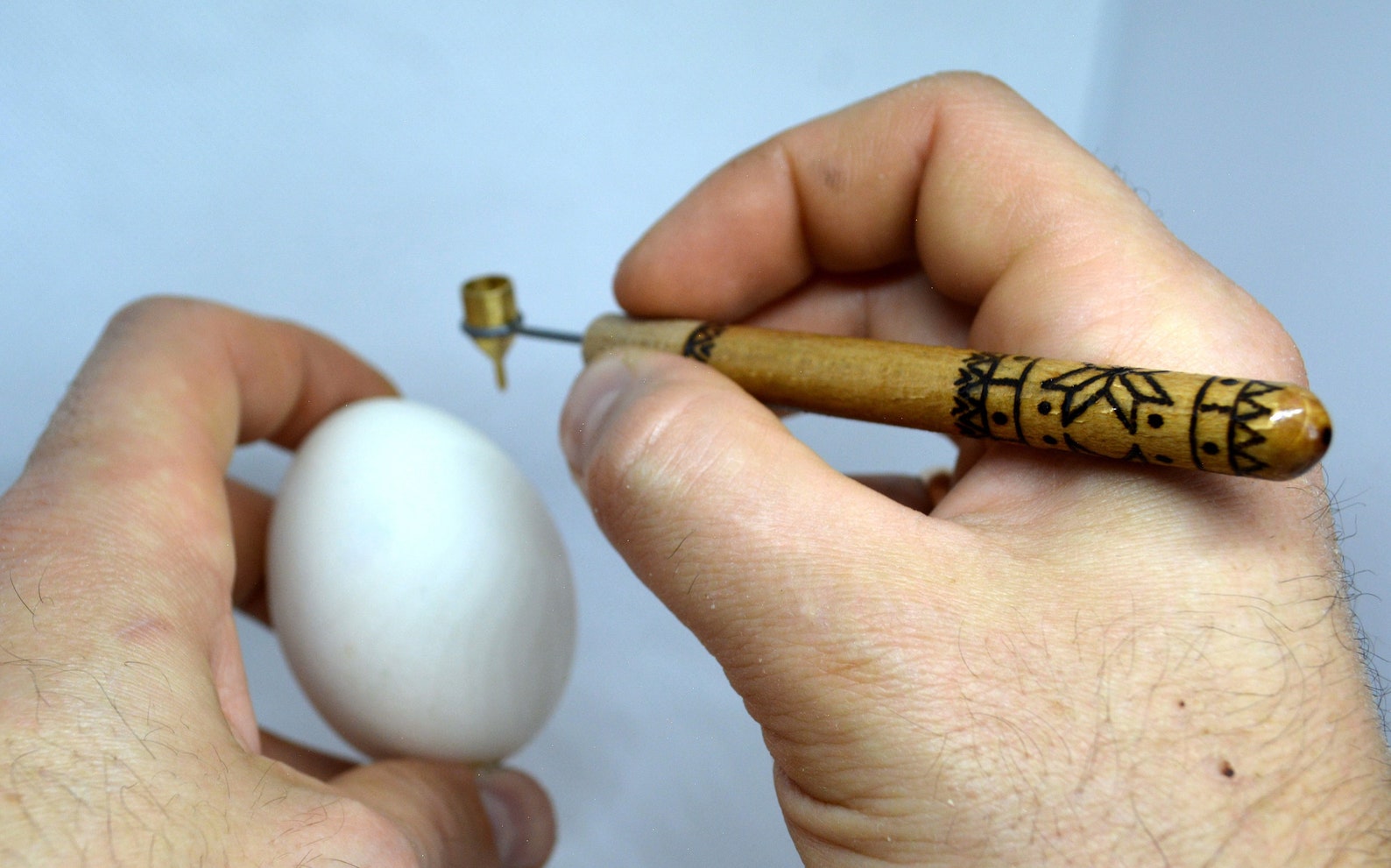 Kistka, Kistka Set, Decorated Wood Burned Kistka, Egg Decorating Tool ...