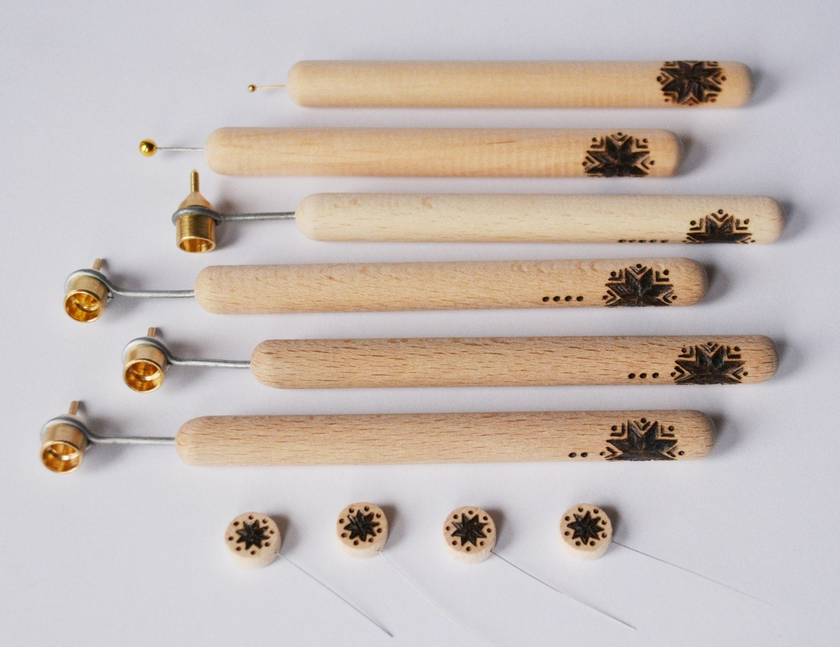 Set of 6 Kistky Kistky Set Tools for Wax Egg Decorating - Etsy
