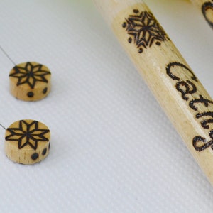 Personalized Kistka, Wood Burned Kistka, Kistka Tool, Pysanky Supplies ...
