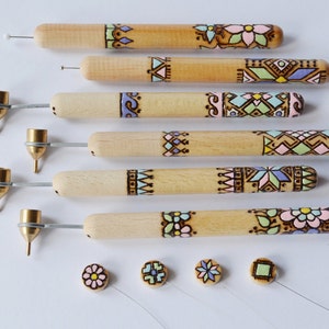 Ukrainian Egg Decorating Kit, Pysanky Supplies, Hot Wax Pens, Pysanky ...