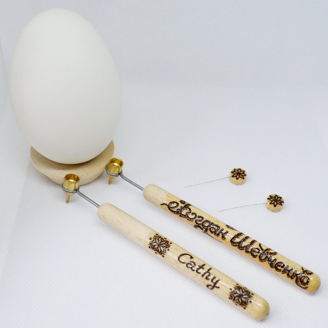 Personalized Kistka, Wood Burned Kistka, Kistka Tool, Pysanky Supplies ...