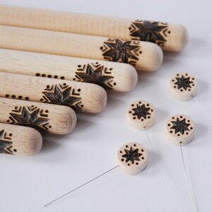 Set of 6 Kistky, Kistky Set, Tools for Wax Egg Decorating, Pysanky ...