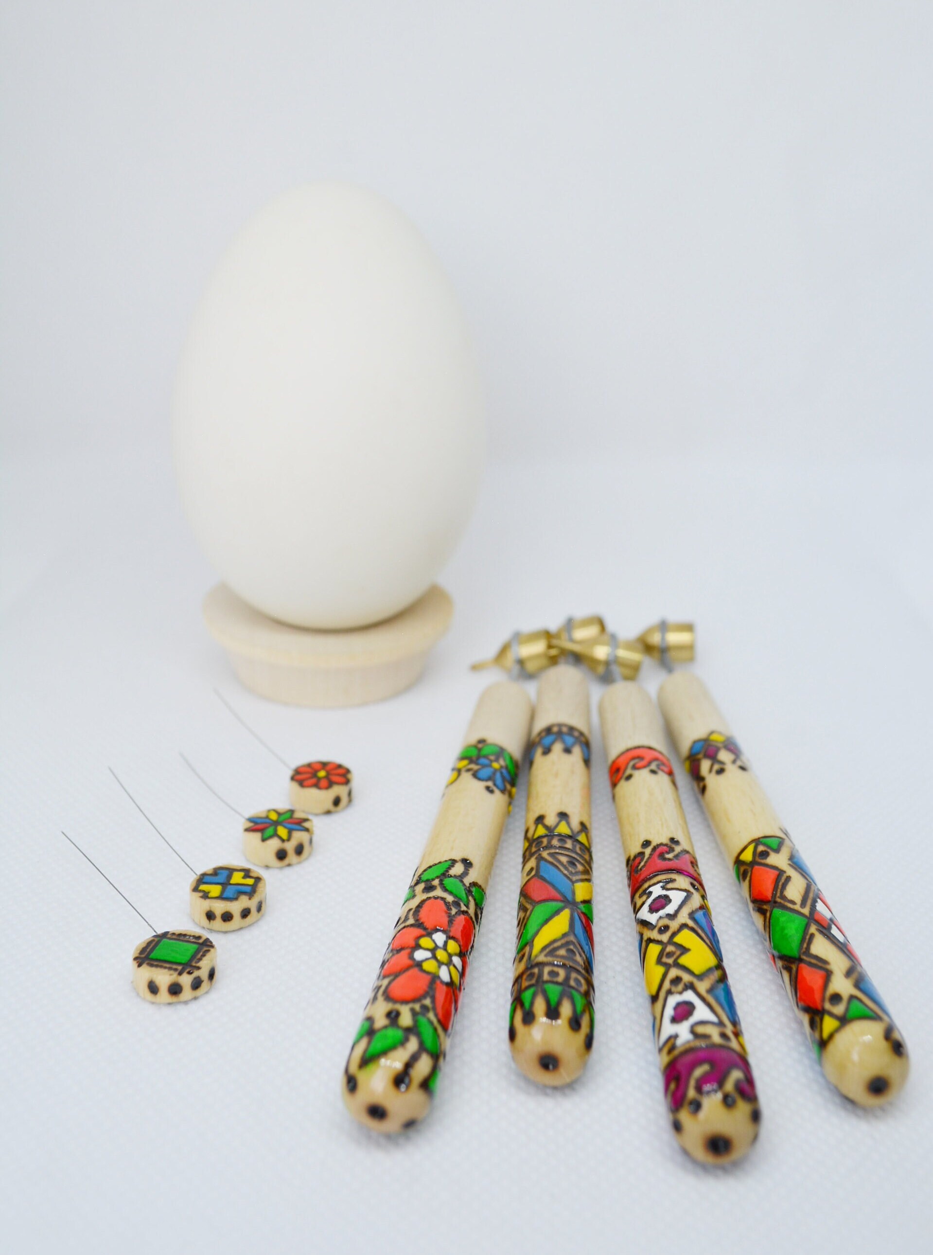 Set of 4 Kistky Kistky Set Tools for Pysanky Making Pysanky - Etsy
