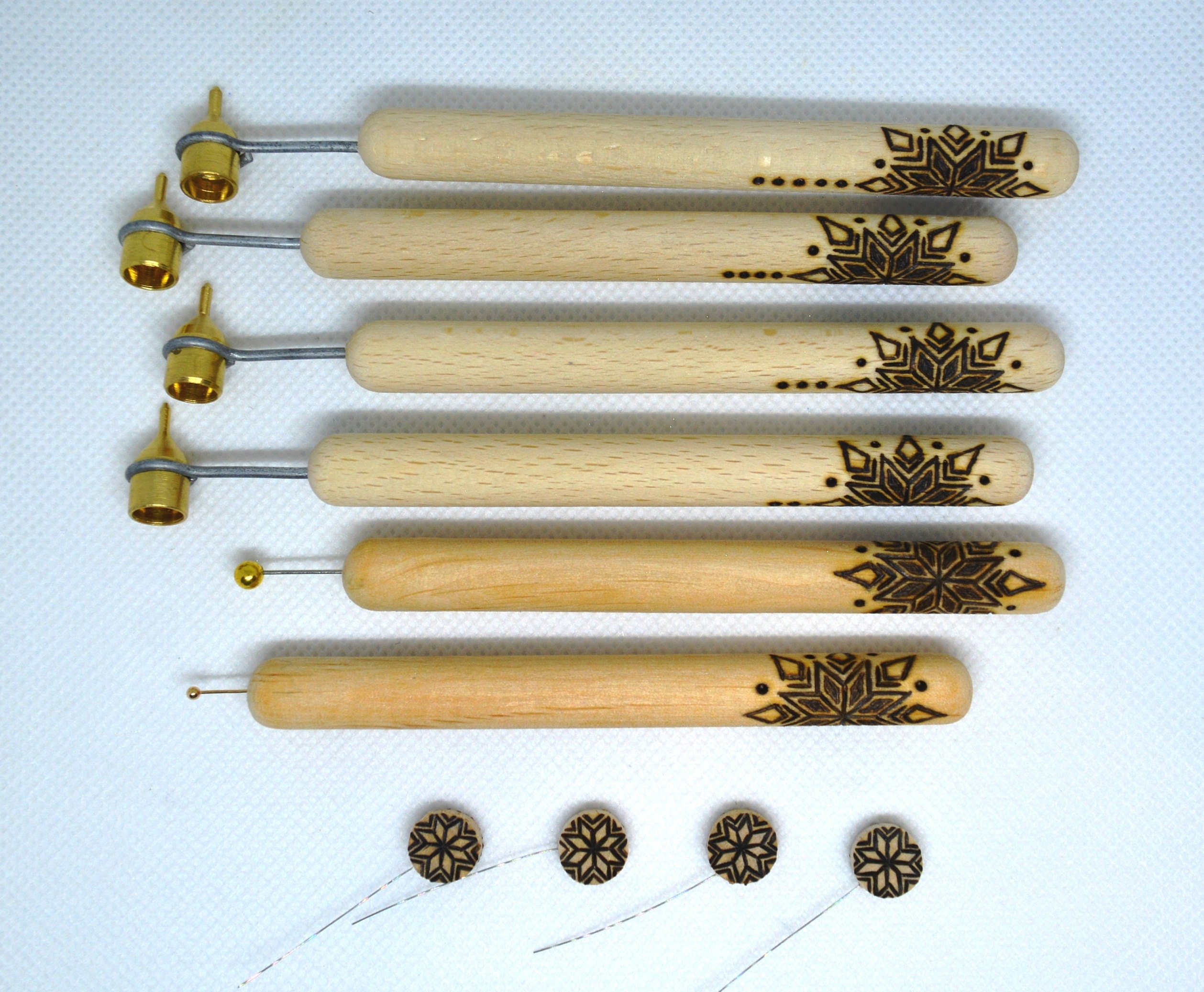 Set of 6 Kistkas, Kistka Set, Pysanky Supplies, Pysanky Tools, Pysanky ...