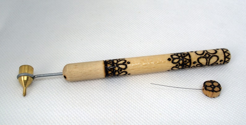 Kistka, Kistka Set, Decorated Wood Burned Kistka, Egg Decorating Tool ...
