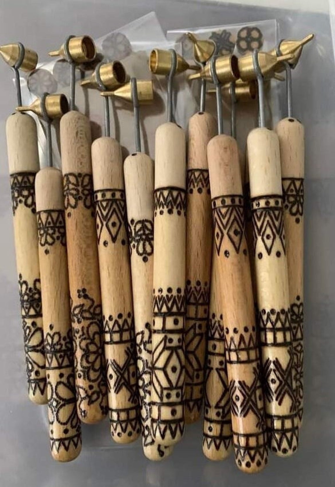 Kistka Kistka Set Decorated Wood Burned Kistka Egg - Etsy