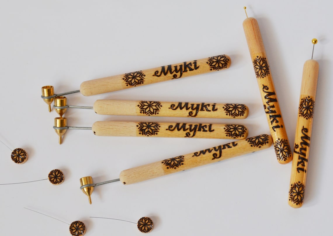 Personalized Kistka, Wood Burned Kistka, Kistka Tool, Pysanky Supplies ...