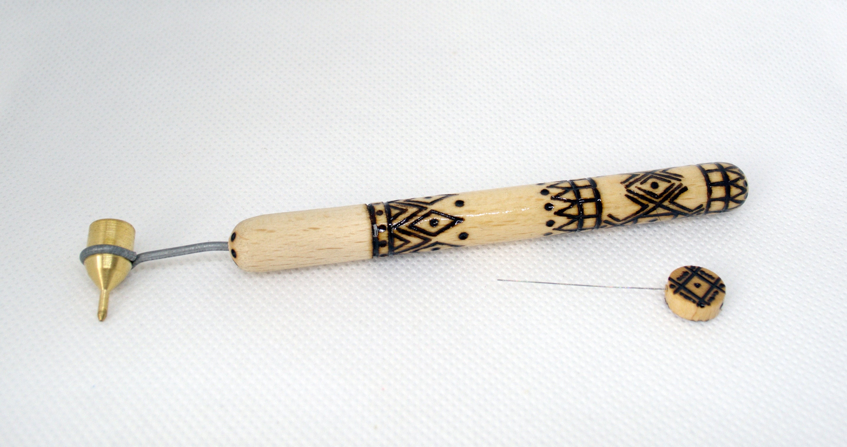 Kistka, Kistka Set, Decorated Wood Burned Kistka, Egg Decorating Tool ...