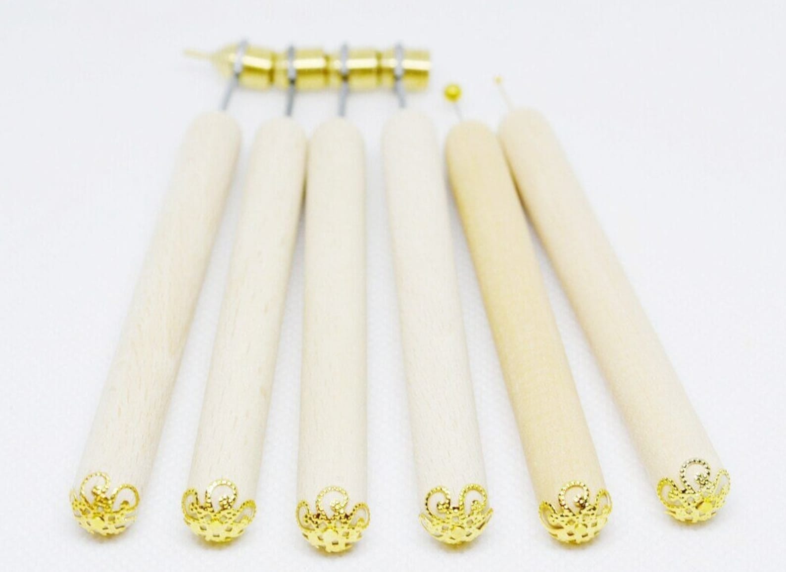 Set of 6 Kistka, Kistky Set, Ukrainian Egg Writing Tools, Pysanky Wax ...