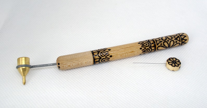 Kistka, Kistka Set, Decorated Wood Burned Kistka, Egg Decorating Tool ...