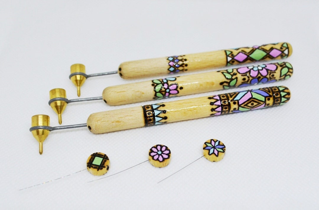 Set of 3 Kistky, Pysanky Wax Resist Tools, Ukrainian Egg Writing Tools ...