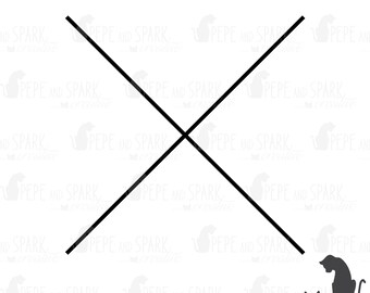 Letter X Svg File - Etsy