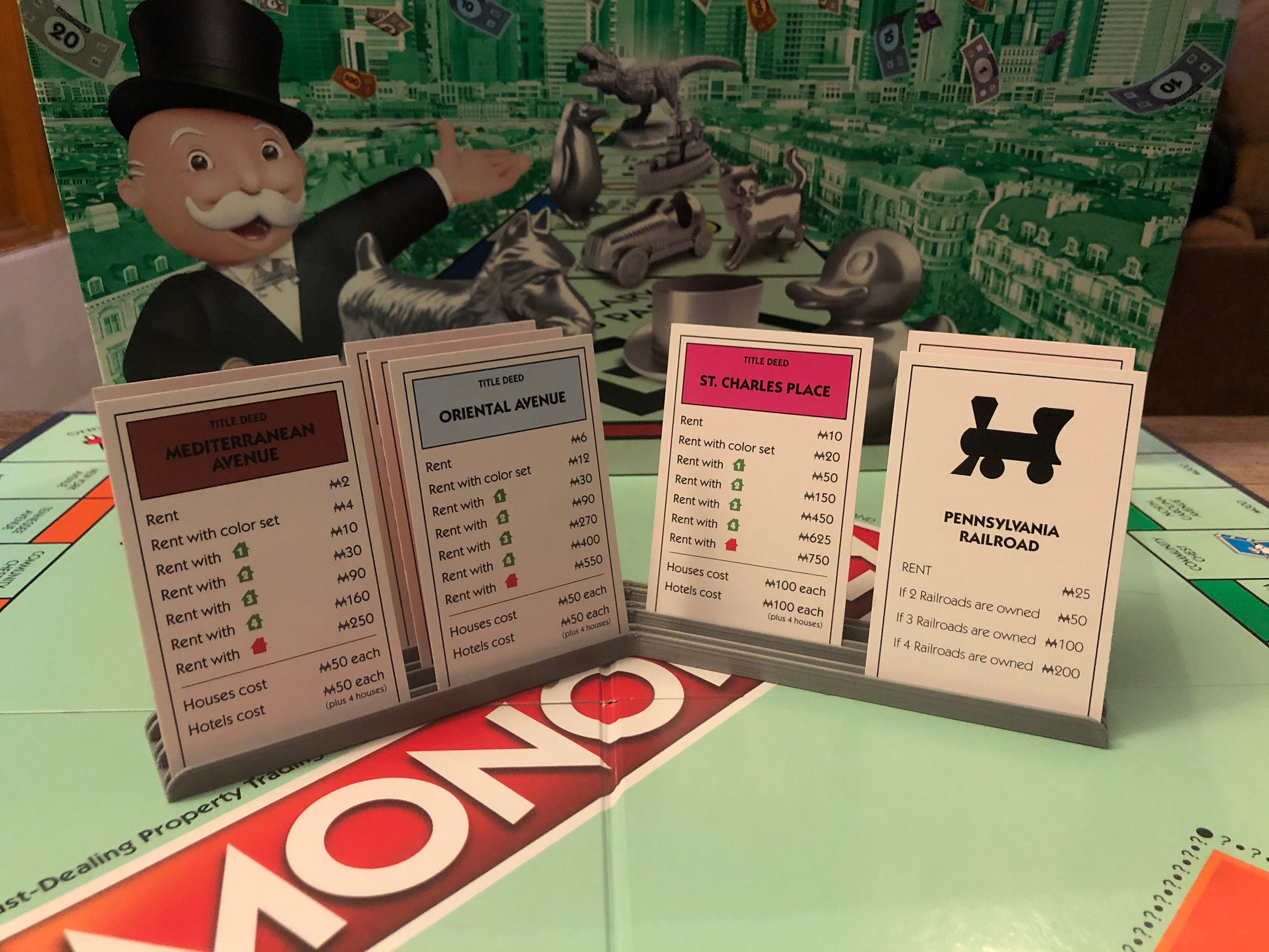 Card Holder for Board Games, Set of 6, Monopoly, Card Games (uno, Phase ...