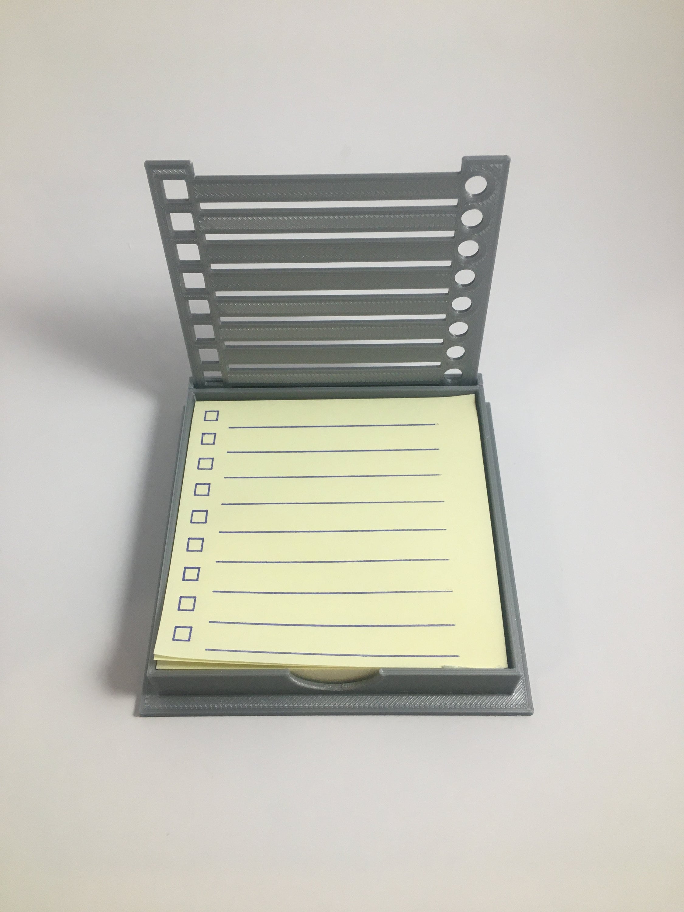 Sticky Note Holder and Stencil - Etsy