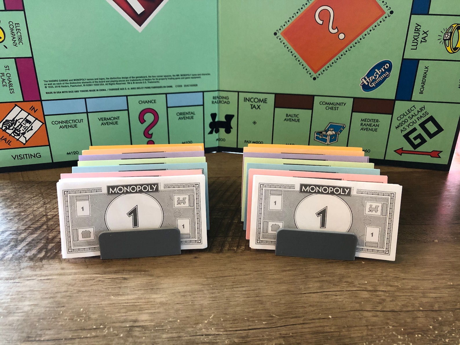 Money Holder for Board Games - Set of 6 - Monopoly, Life, Table Top ...