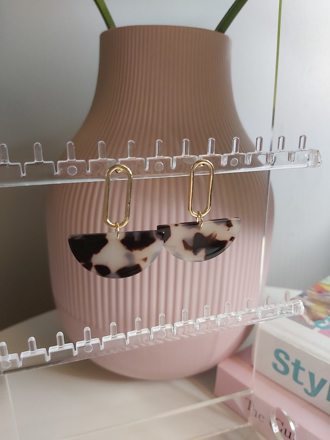 Style DELLA Grey Tortoiseshell - Etsy