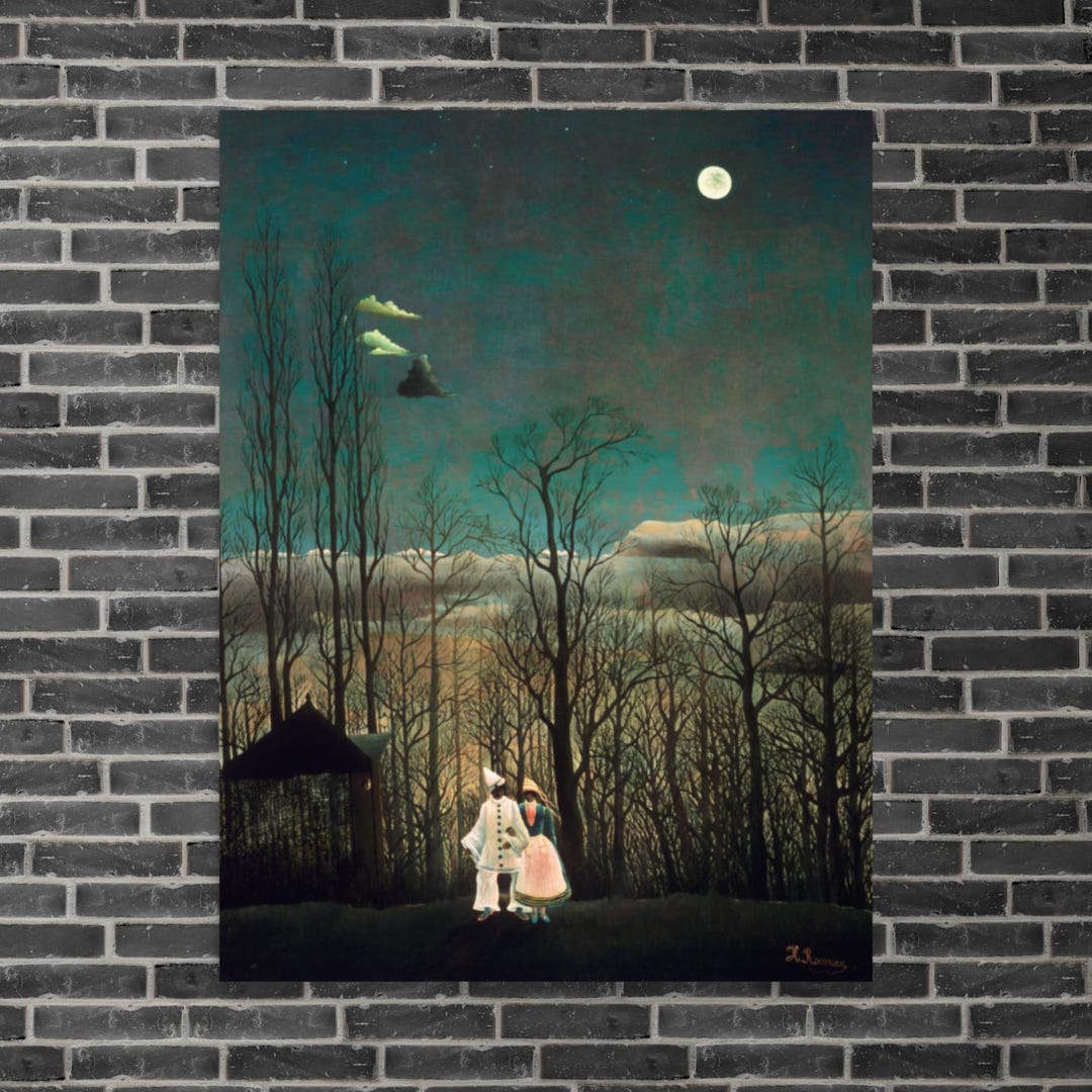 Carnival Evening by Henri Rousseau - Henri Rousseau Print - Carnival ...
