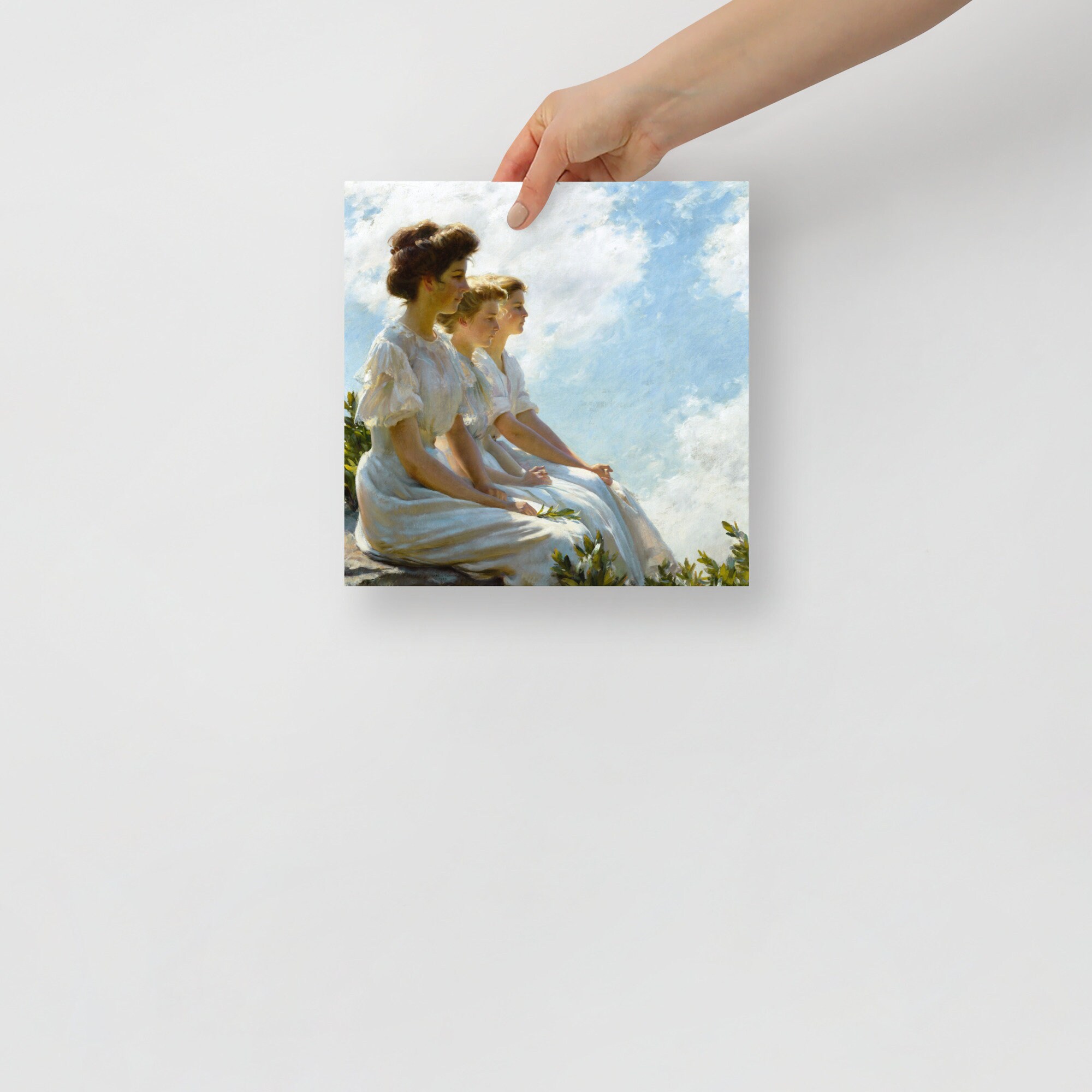 On the Heights by Charles Courtney Curran - Charles Courtney Curran ...