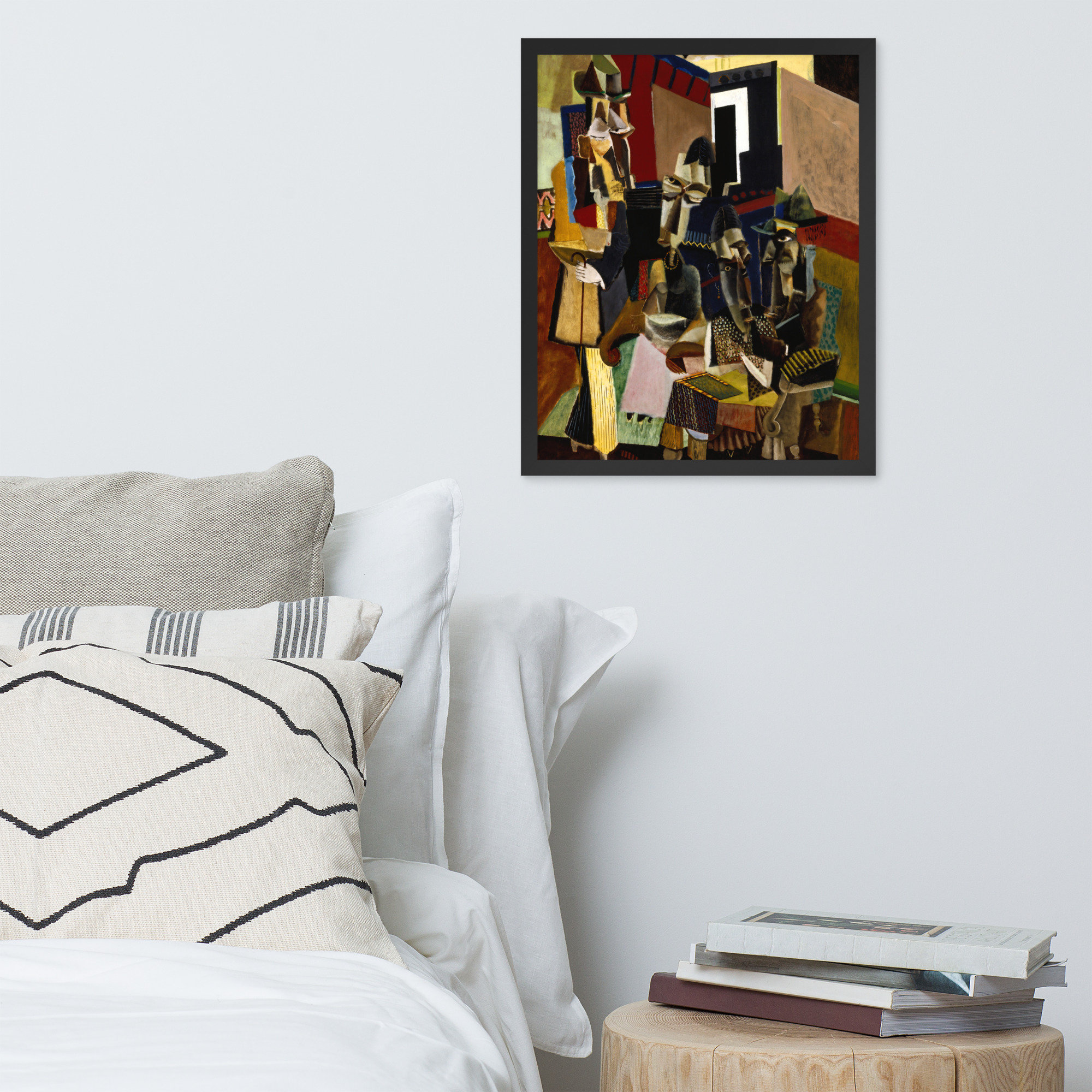 The Visit by Max Weber - Framed Max Weber Print - Framed the Visit ...