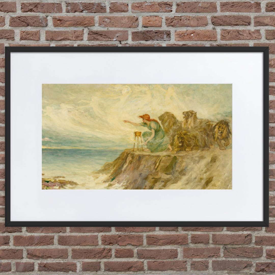 Circe by Frederick Stuart Church - Framed Print With Mat - Framed ...