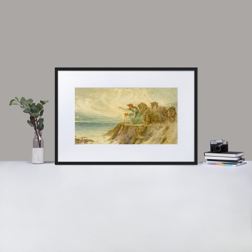 Circe by Frederick Stuart Church - Framed Print With Mat - Framed ...