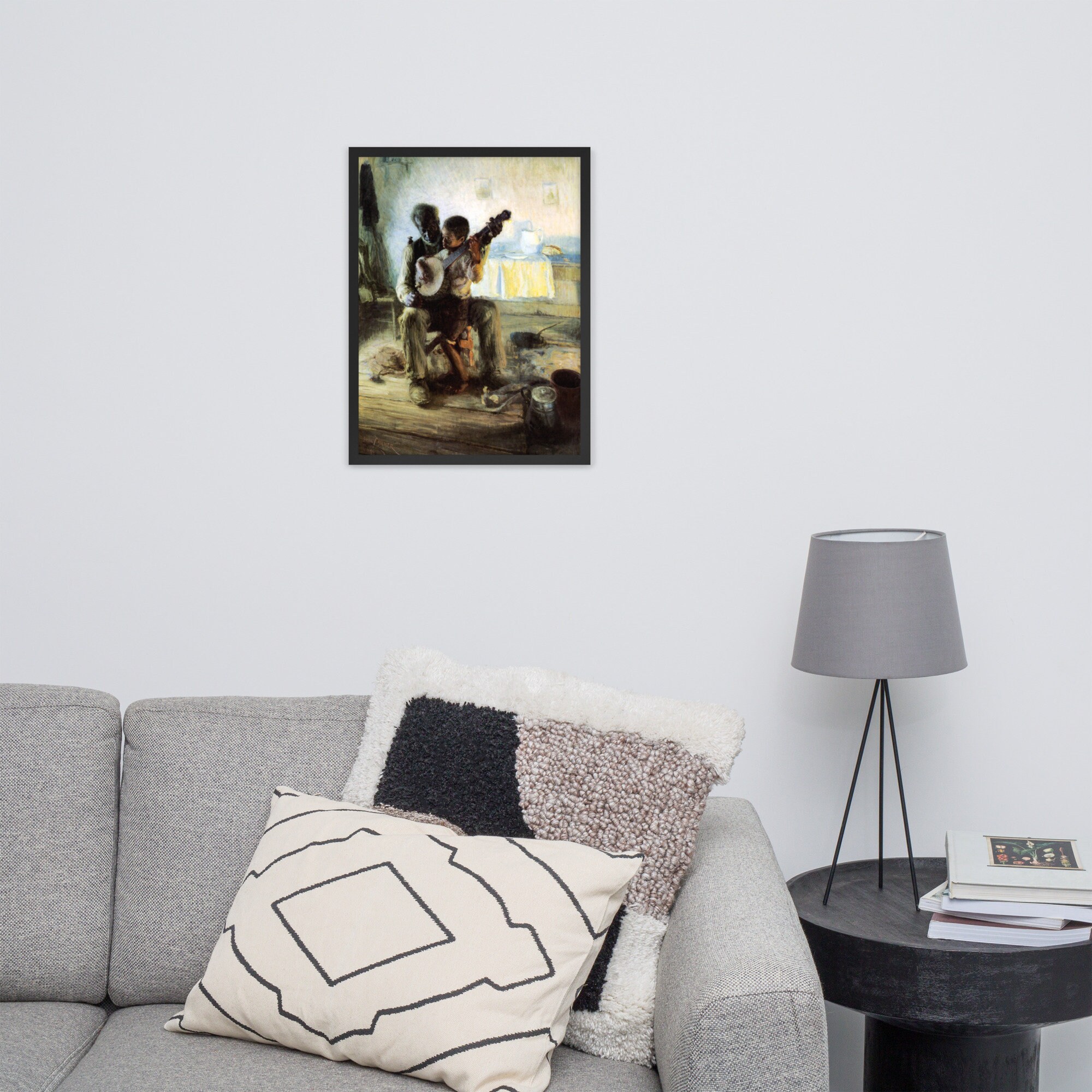 The Banjo Lesson by Henry Ossawa Tanner - Framed Henry Ossawa Tanner ...
