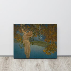 Reveries by Maxfield Parrish - Maxfield Parrish Canvas Print - Reveries ...