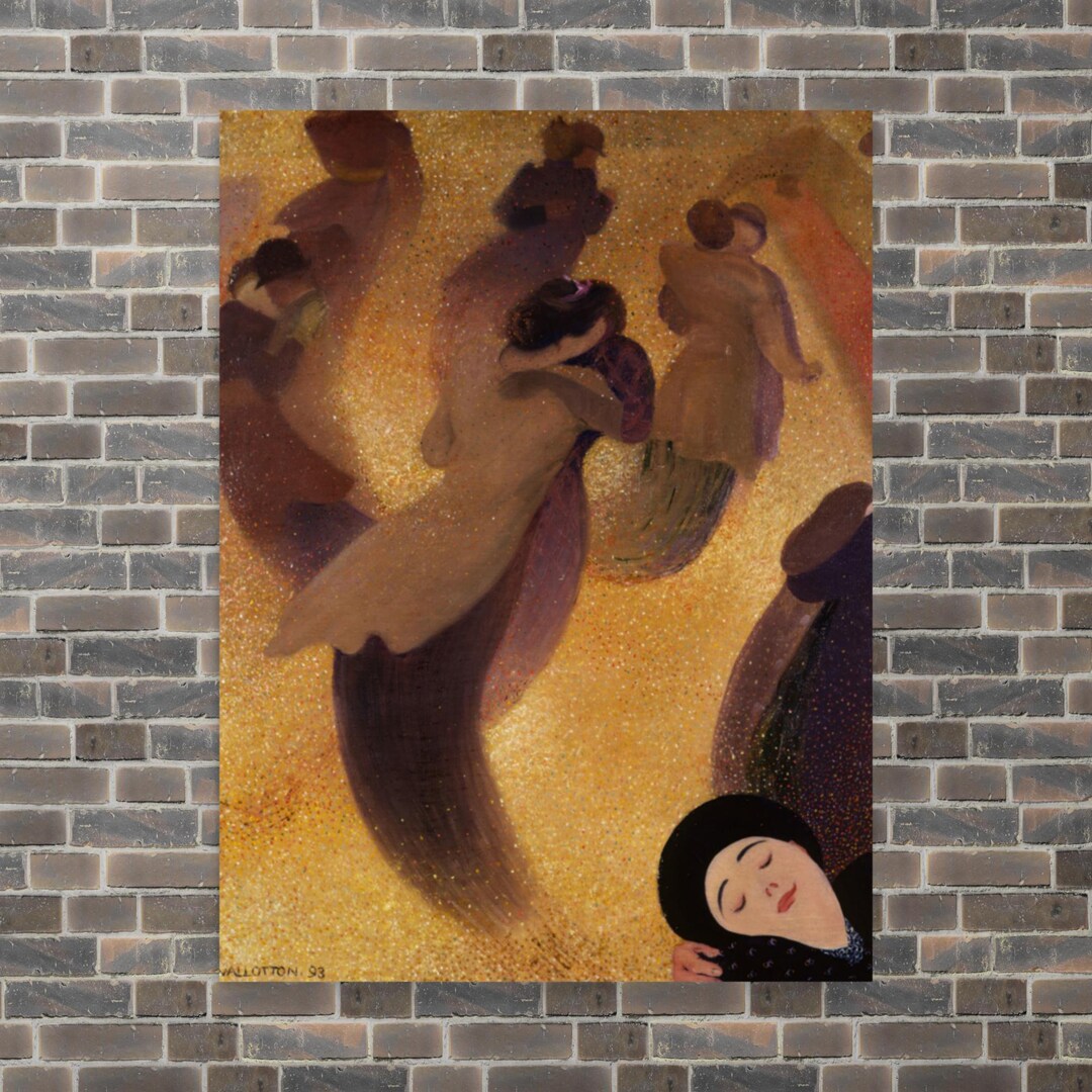 The Waltz by Felix Vallotton - Felix Vallotton Print - the Waltz Print ...