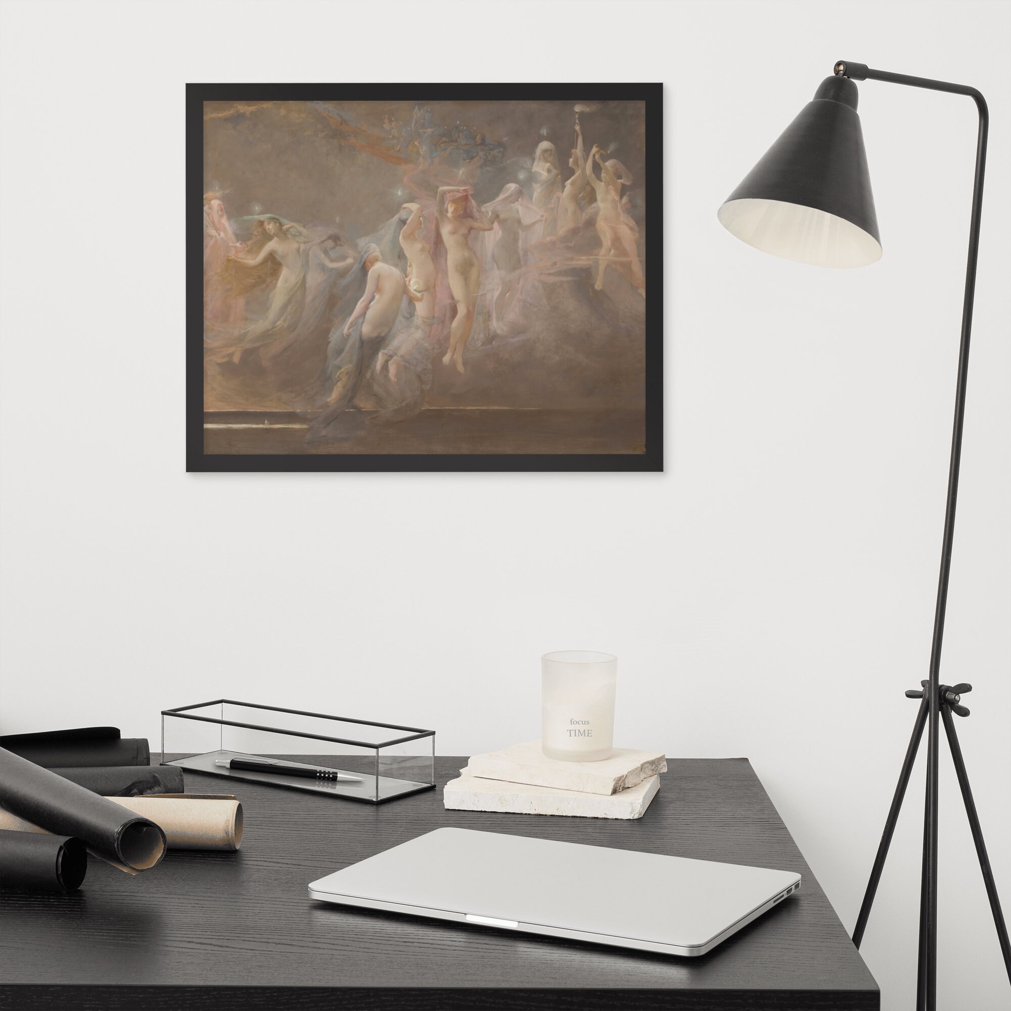 Framed Symbolic Art Print - the Morning Stars by Sarah Paxton Ball ...