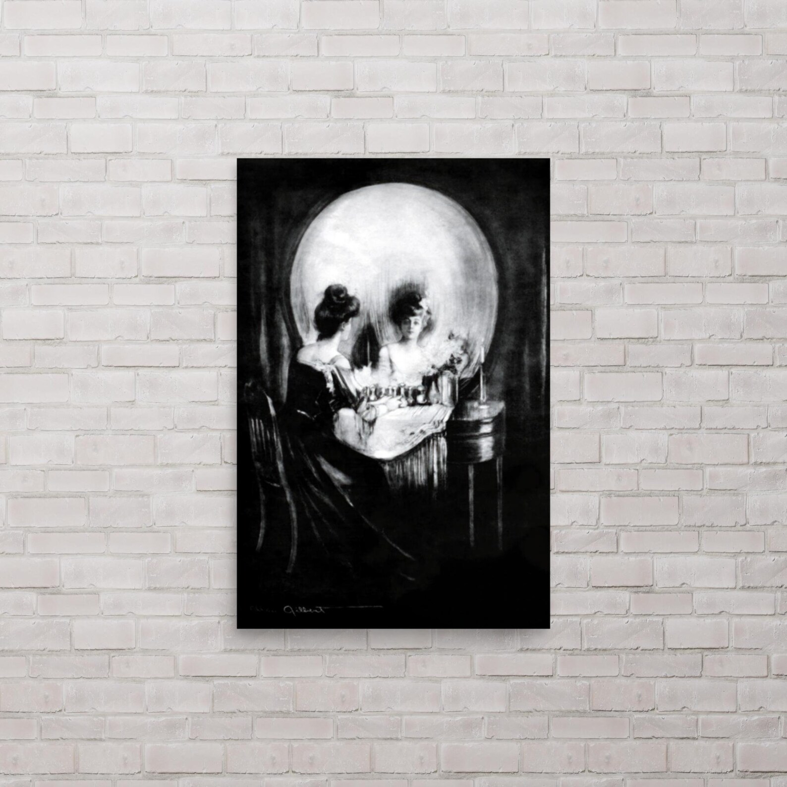 All is Vanity by Charles Allan Gilbert - All is Vanity Print - Charles ...