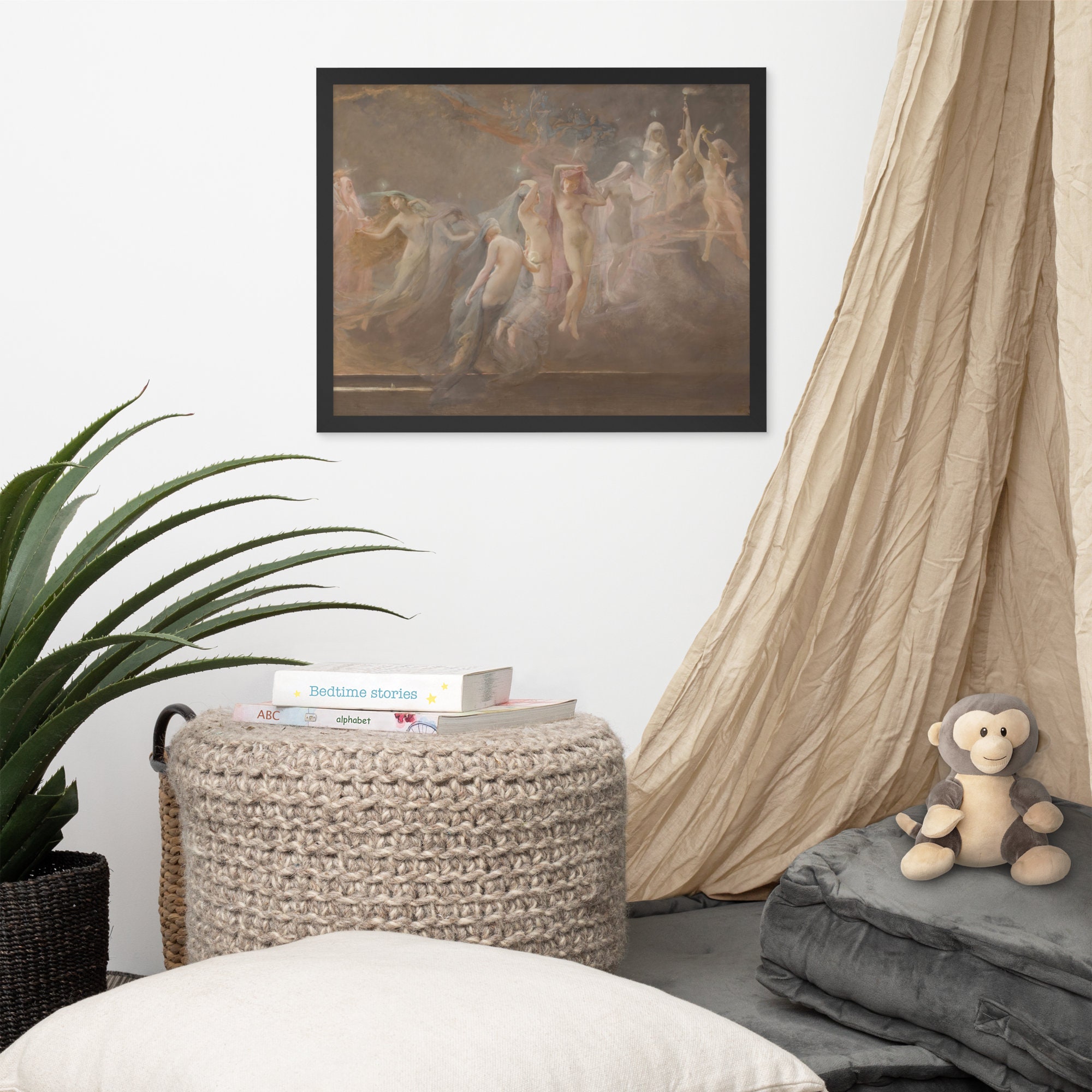Framed Symbolic Art Print - the Morning Stars by Sarah Paxton Ball ...