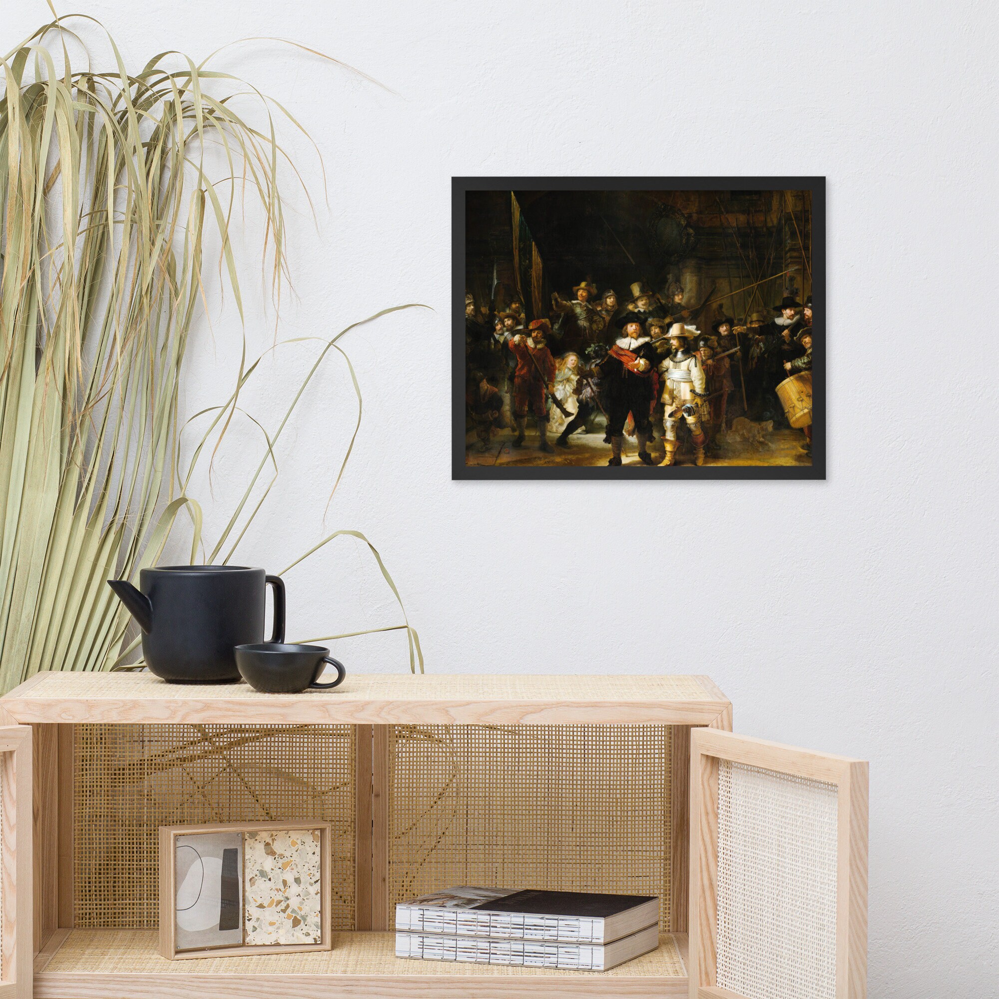 The Night Watch by Rembrandt Van Rijn - Framed Rembrandt Van Rijn Print ...