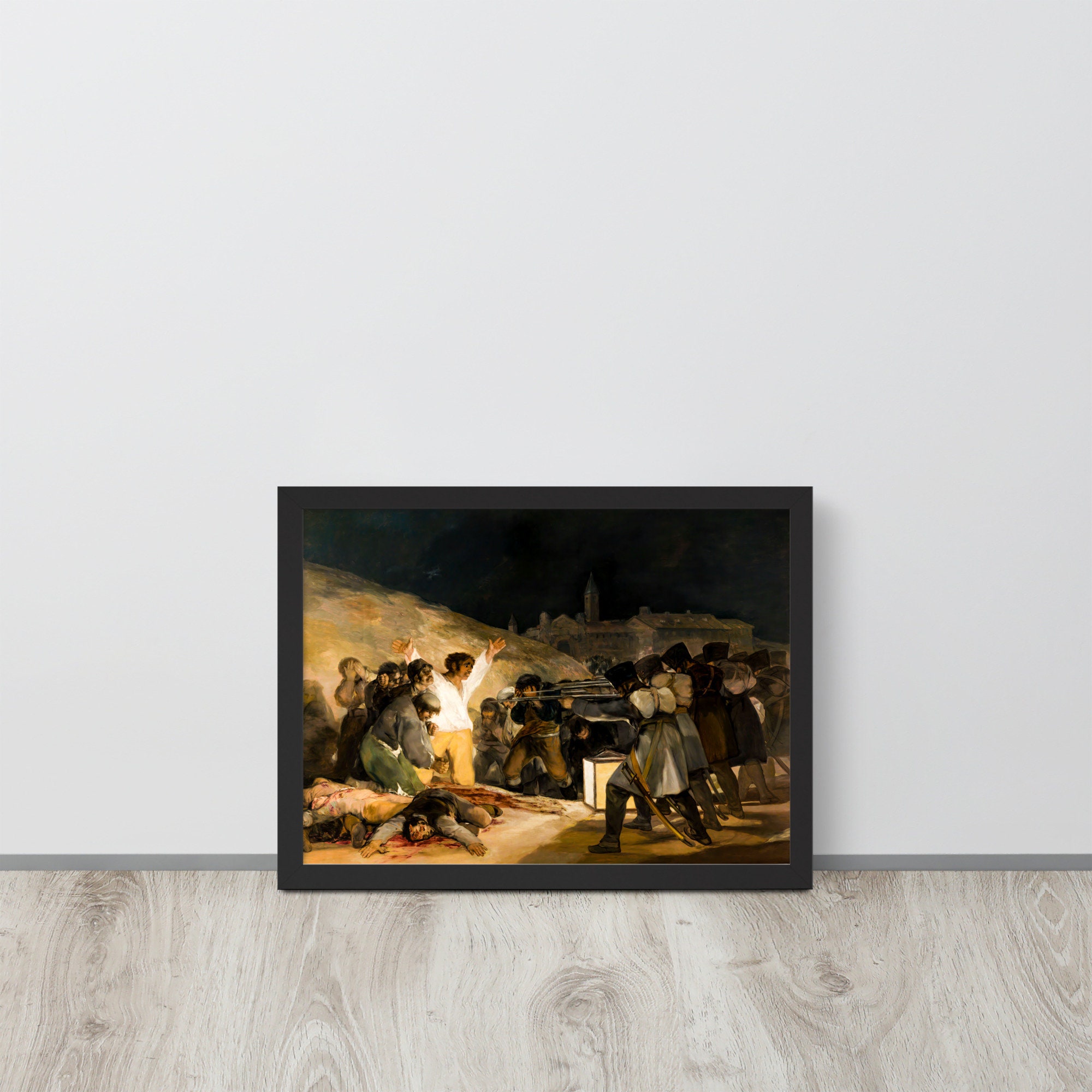 Framed Historical Art Print the Third of May 1808 by Francisco De Goya ...