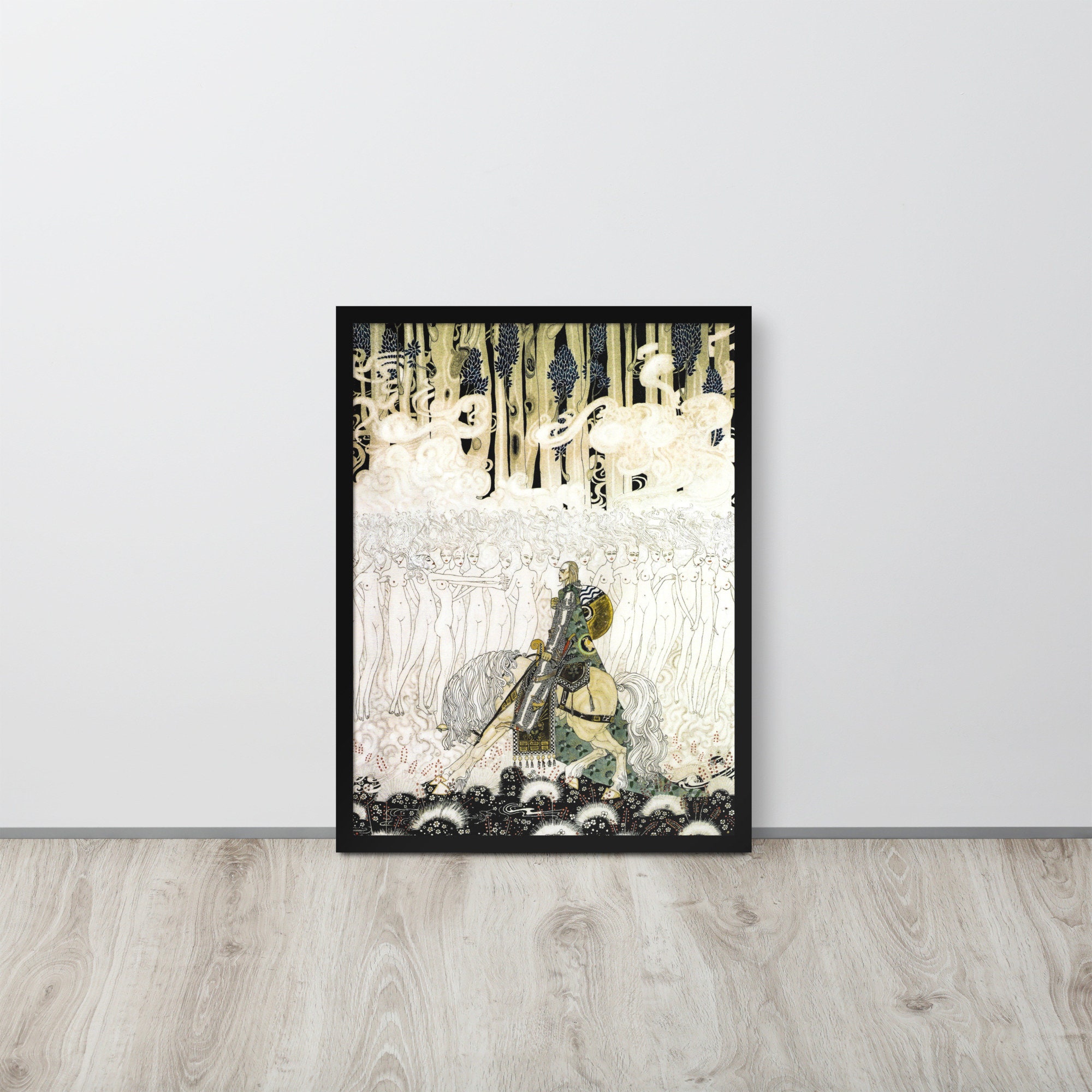 Mythological Art Print - Sir Olaf and the Underworld by Kay Nielson ...