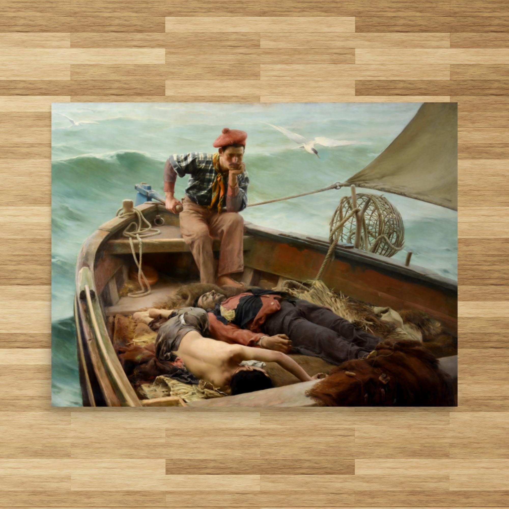 Shipwrecked by Joaquin Barbara Y Balza Shipwrecked Print Joaquin ...