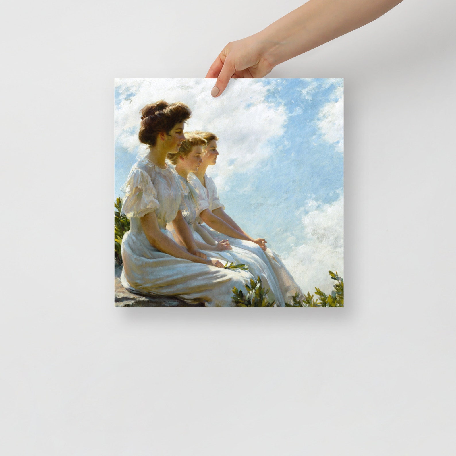 On the Heights by Charles Courtney Curran - Charles Courtney Curran ...