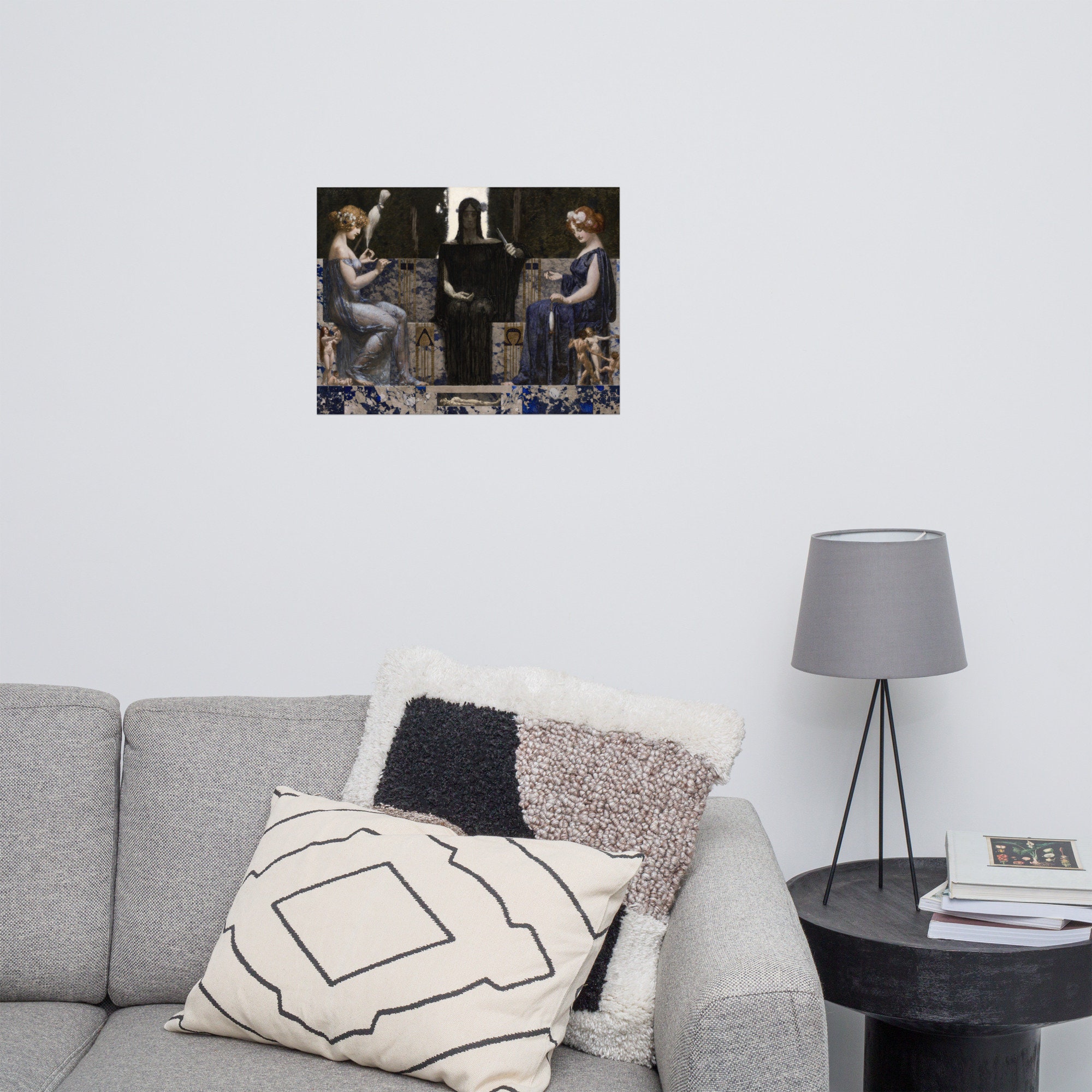 The Three Fates by Alexander Rothaug - Alexander Rothaug Print - Three ...