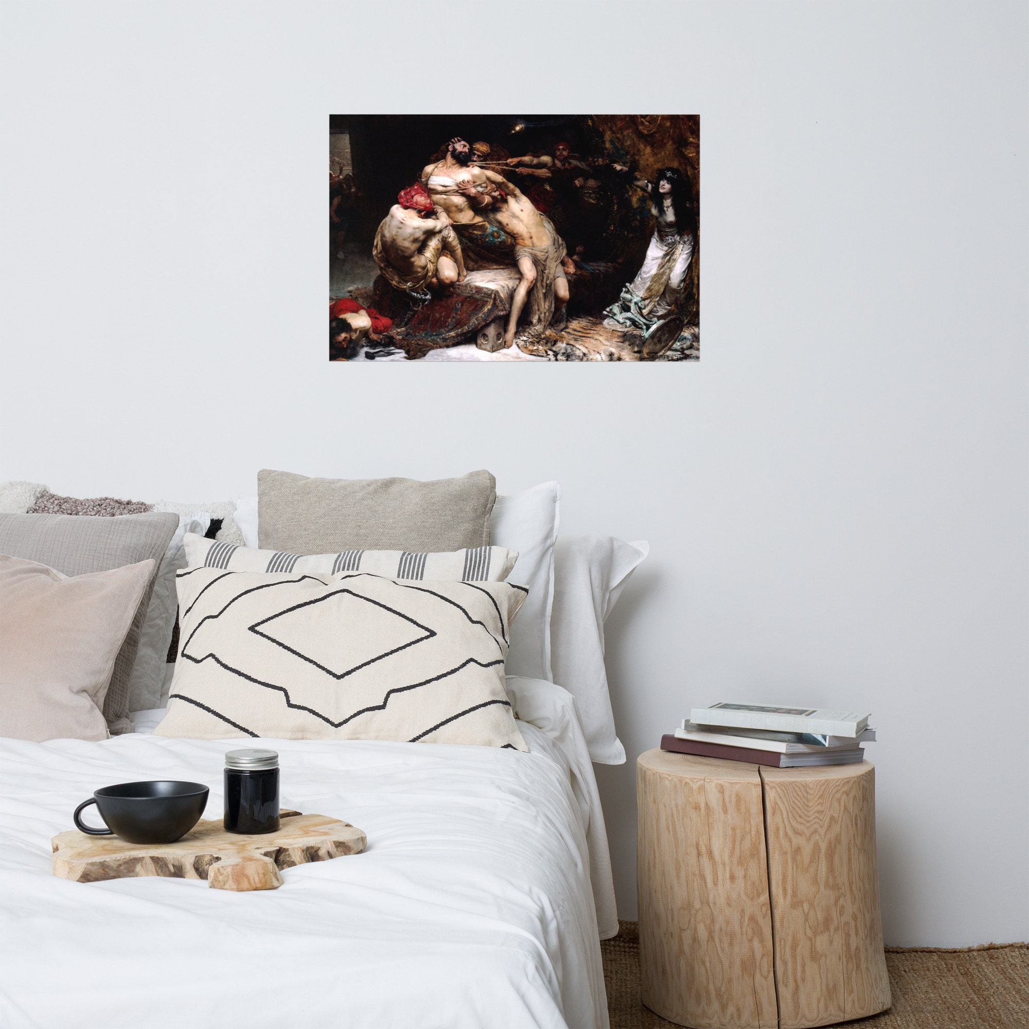 Mythological Art Print Samson by Solomon Joseph Solomon Samson Print ...