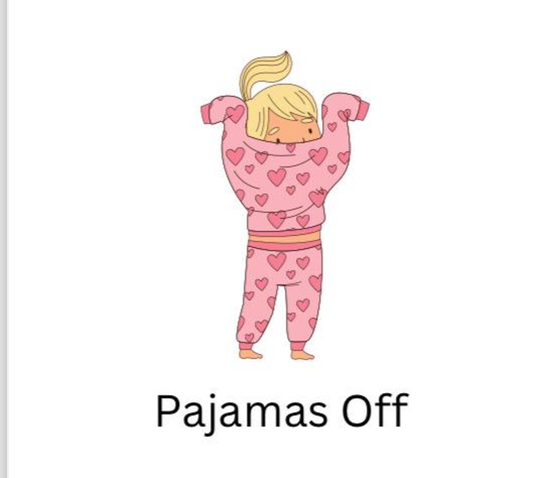 Lets Get Dressed Visual Schedule Download - Etsy