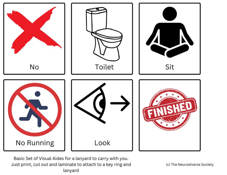 Beginner Visual Schedule Package – 13 Page Digital Download | Autism ...