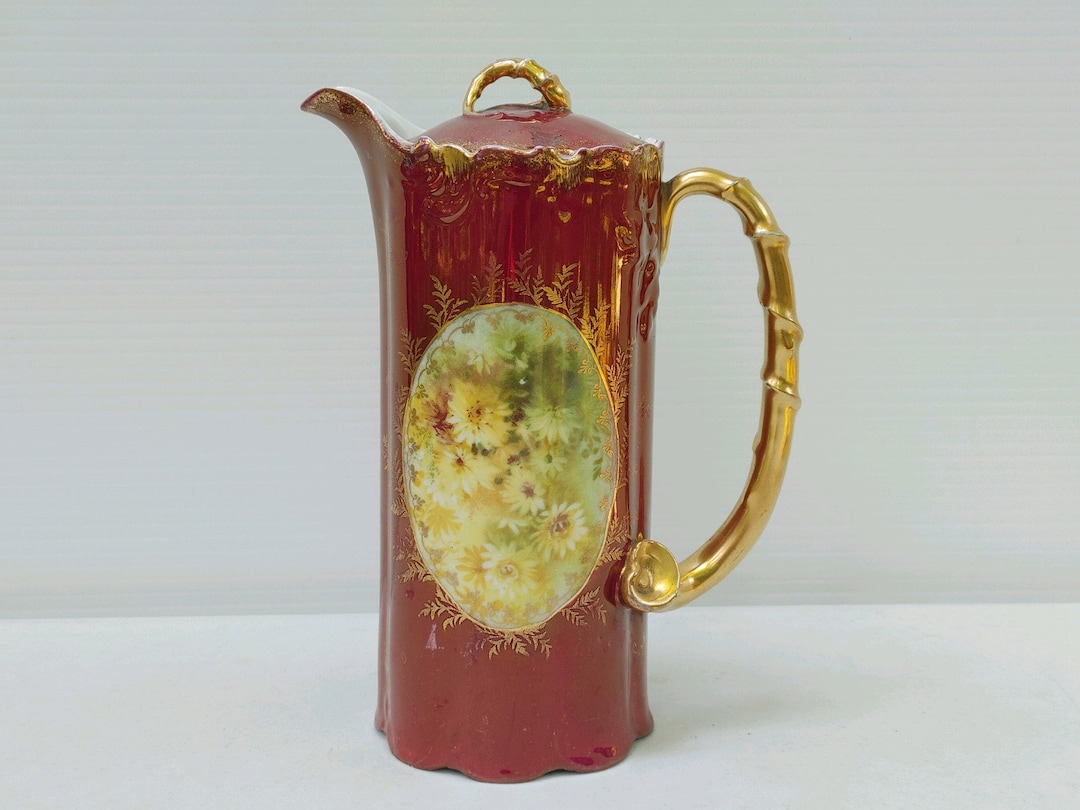 TEAPOT: Royal Crown RC Rosenthal Monbijou Bavaria Marigold and Gold ...